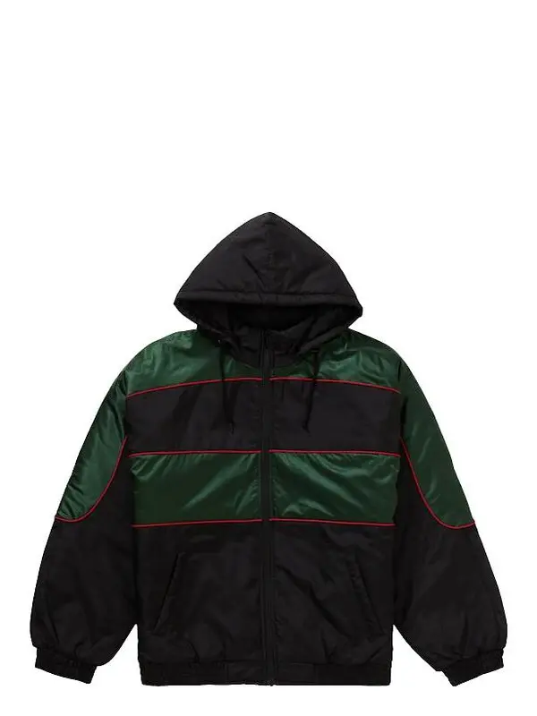 Supreme Sports Piping Puffy Jacket - Black