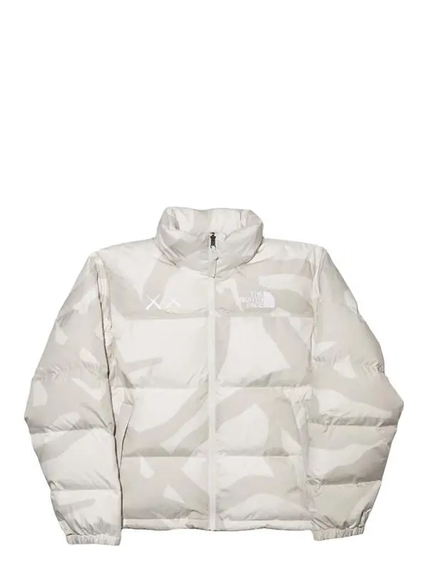 KAWS X The North Face Retro 1996 Nuptse Jacket - Moonlight Ivory