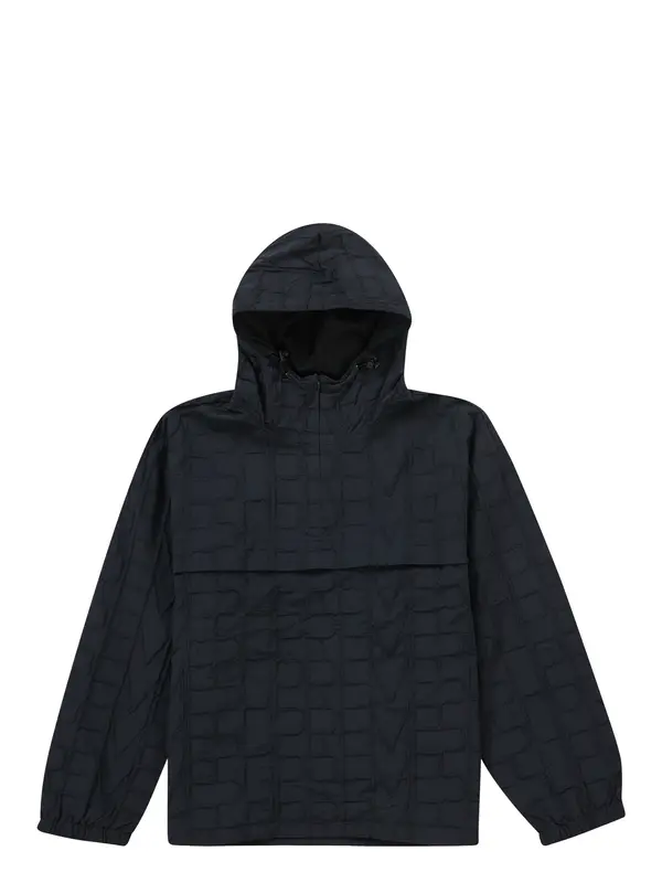 Supreme Repeat Stitch Anorak - Black
