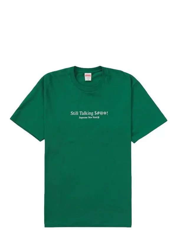 Supreme Still Talking Tee Shirt - Light Pine