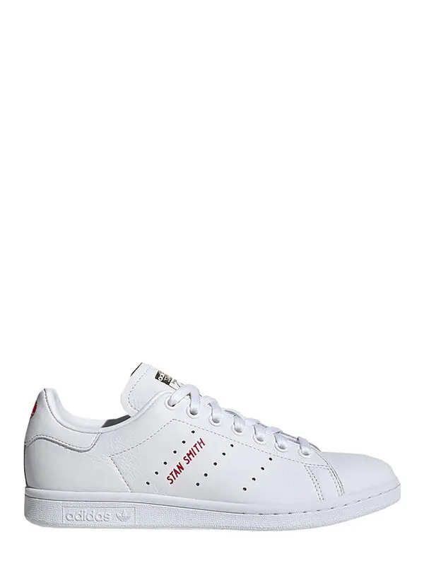 Adidas Stan Smith Valentine's Day Sneakers - Cloud White/scarelet Red/gold Metallic
