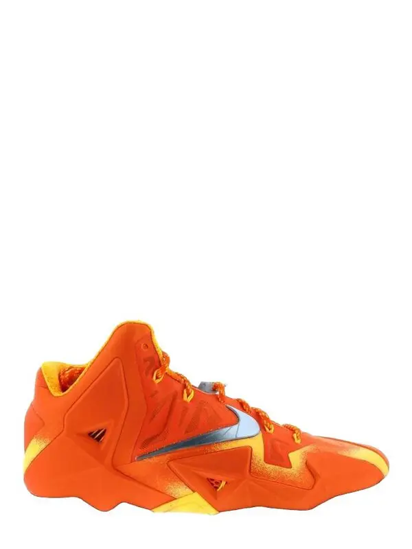 Nike Lebron Forging Iron Sneakers - Urban Orange/light Armory Blue/laser Orange