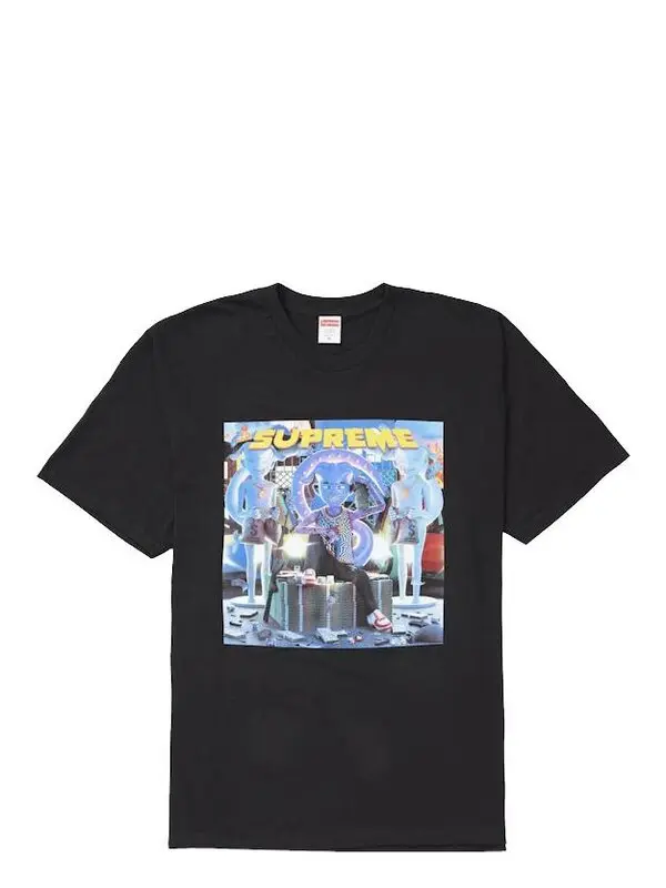 Supreme Richest Tee Shirt - Black