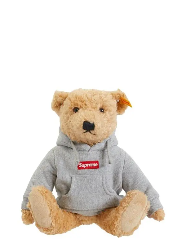 Supreme X Steiff Elmar Bear - Heather Grey