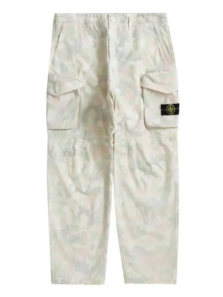 Supreme Stone Island Reactive Ice Camo Ripstop Cargo Pant - Tan