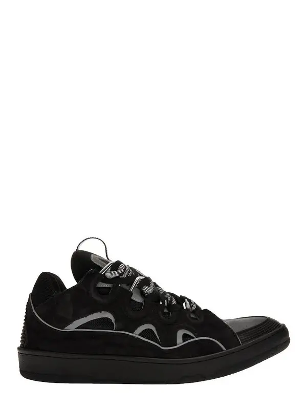 LANVIN Curb Sneakers - Black/grey