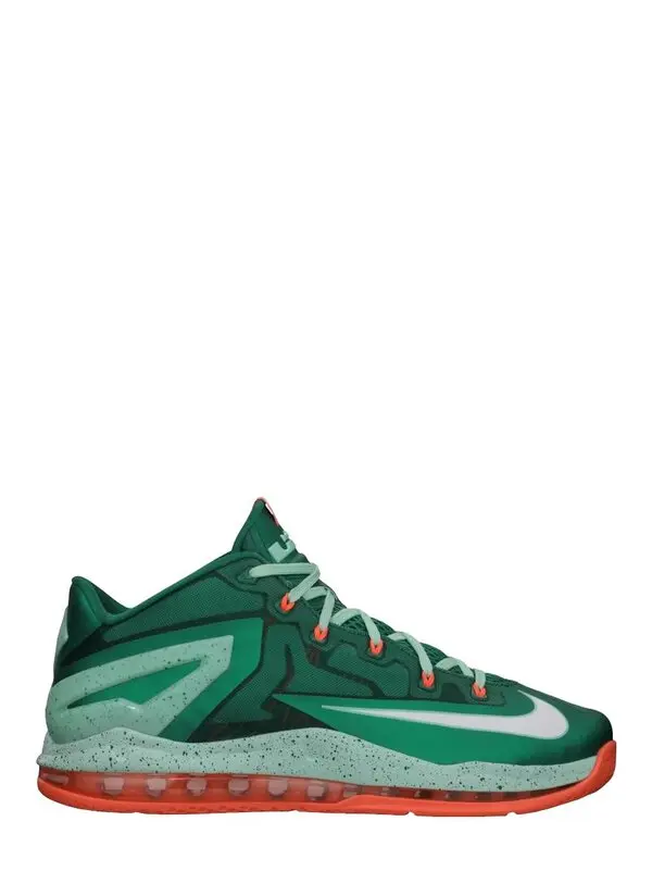 Nike Lebron 11 Low Sneakers - Mystic Green/white/medium Mint