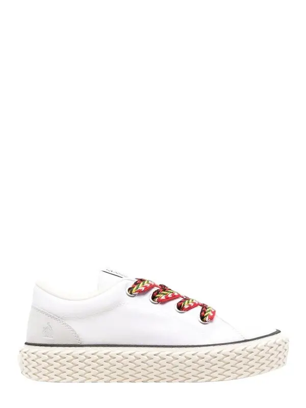 LANVIN Low Top Vulcanized Sneakers - White