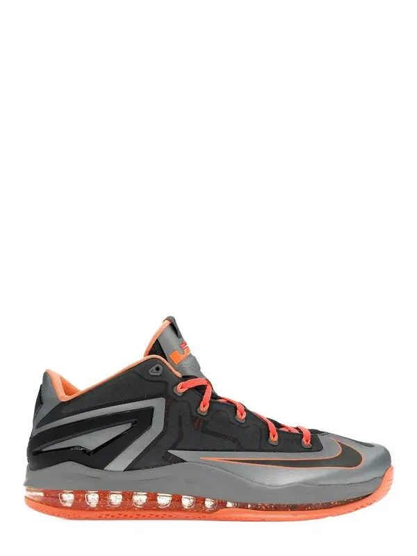 Nike Lebron Low Sneakers - Light Magnet Grey/bright Mango