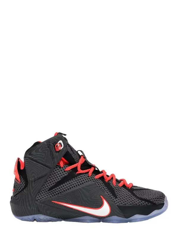 Nike Lebron Court Vision Sneakers - Black/white/bright Crimson