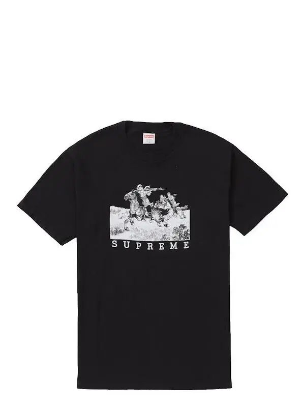 Supreme Riders Tee Shirt - Black