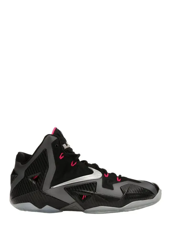 Nike Lebron Miami Nights Sneakers - Black/metallic Silver/dark Grey