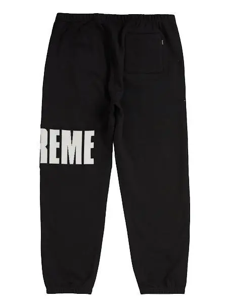 Supreme Rib Sweatpant - Black