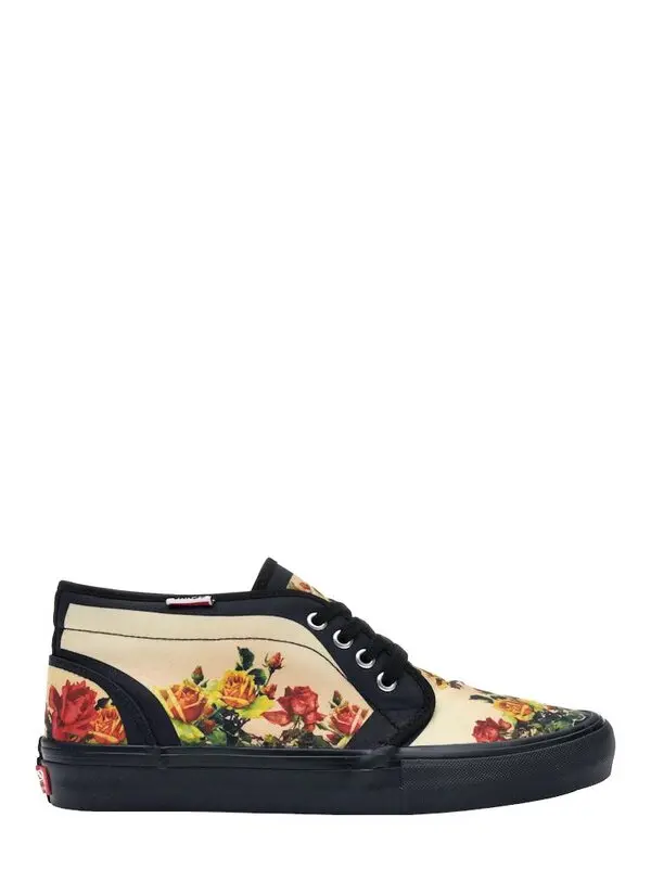 VANS Chukka Supreme Jean Paul Gaultier Sneakers - Black/floral