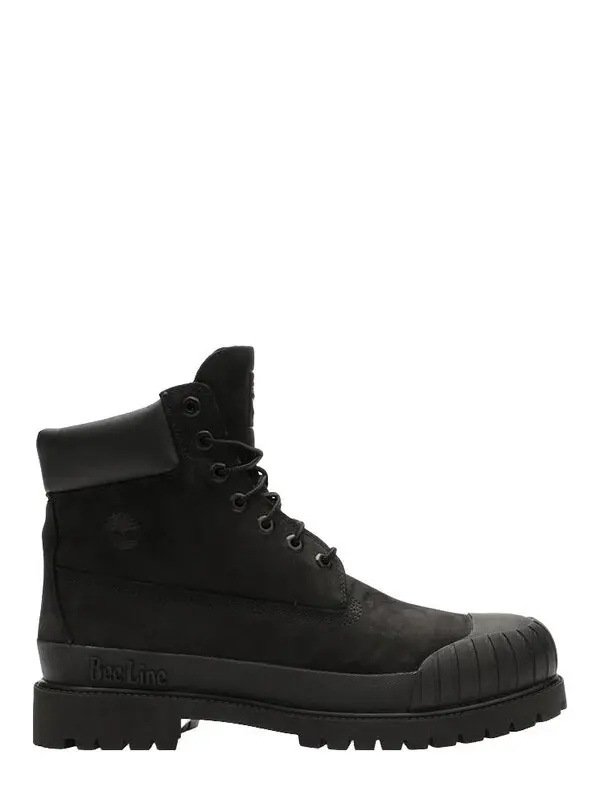 Timberland 6" Premium Bee Line Rubber Toe Wp Boots - Black Nubuck