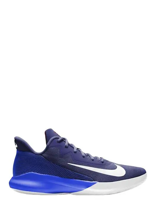 Nike Precision 4 Athletic Sneakers - Blue Void/racer Blue/red Crush