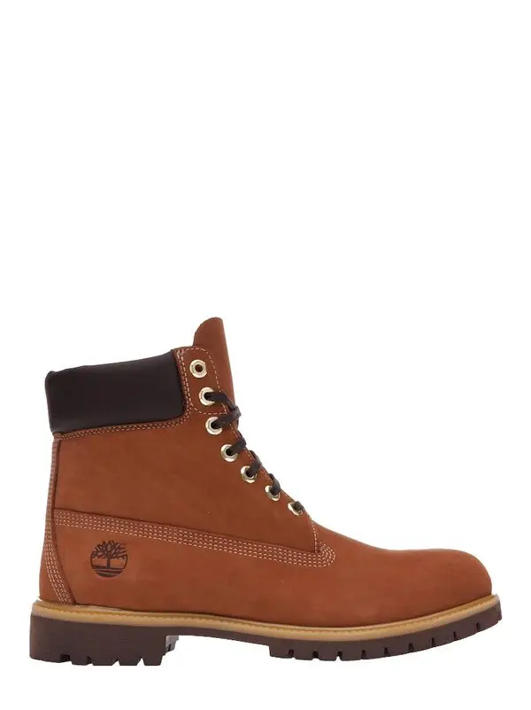 Timberland 6-inch Premium Waterproof Boots - Rust Nubuck/brown