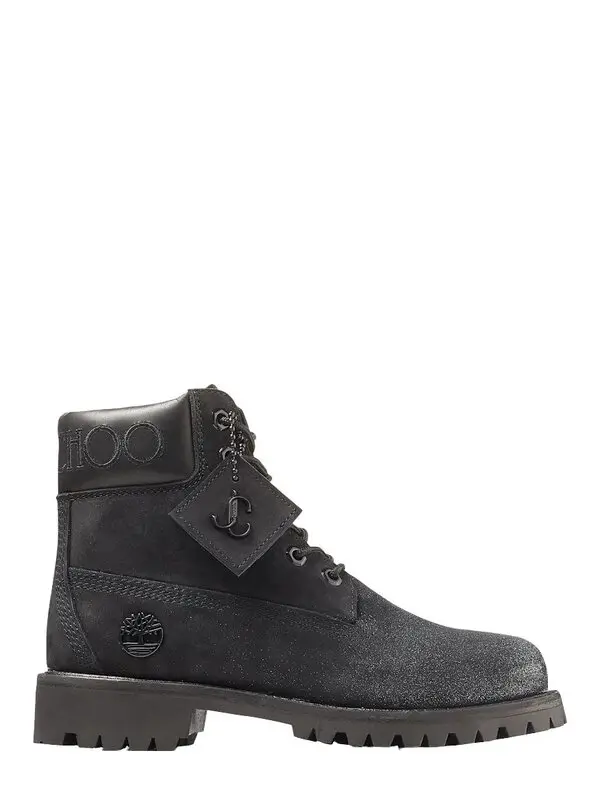 Timberland 6" Boots Jimmy Choo Premium Glitter - Black/gunmetal