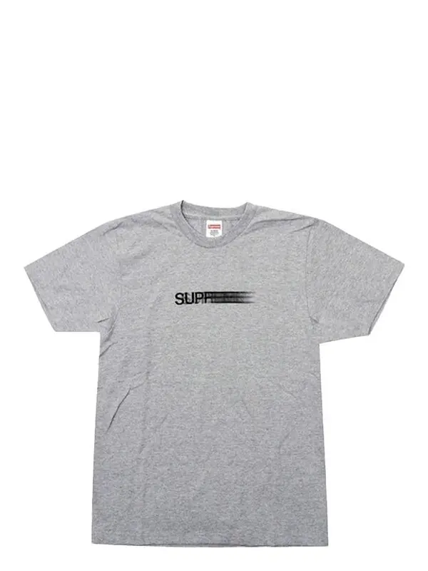 Supreme Motion Logo Tee Shirt - Heather Grey
