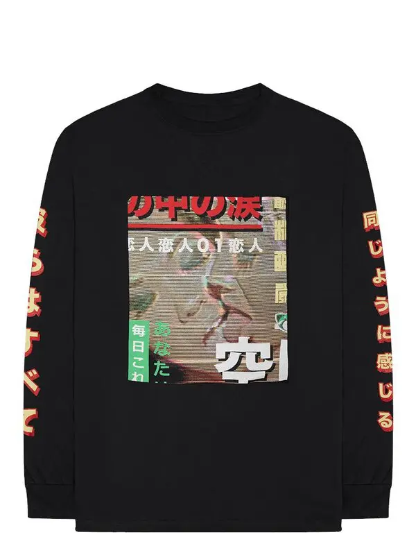 THE WEEKND Kiss Land Cover Issue Longsleeve - Black