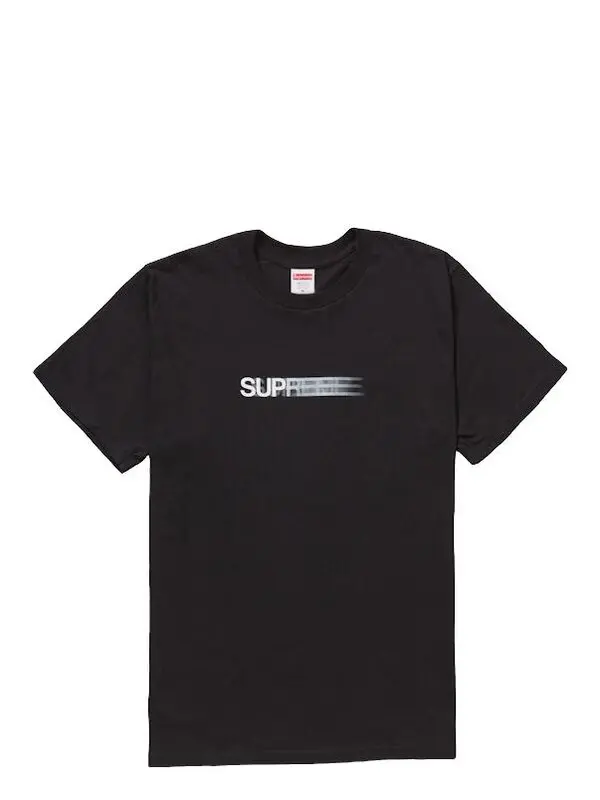 Supreme Motion Logo Tee Shirt - Black