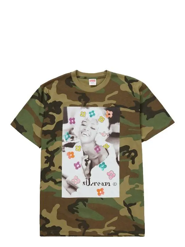 Supreme Naomi Tee Shirt - Woodland Camo