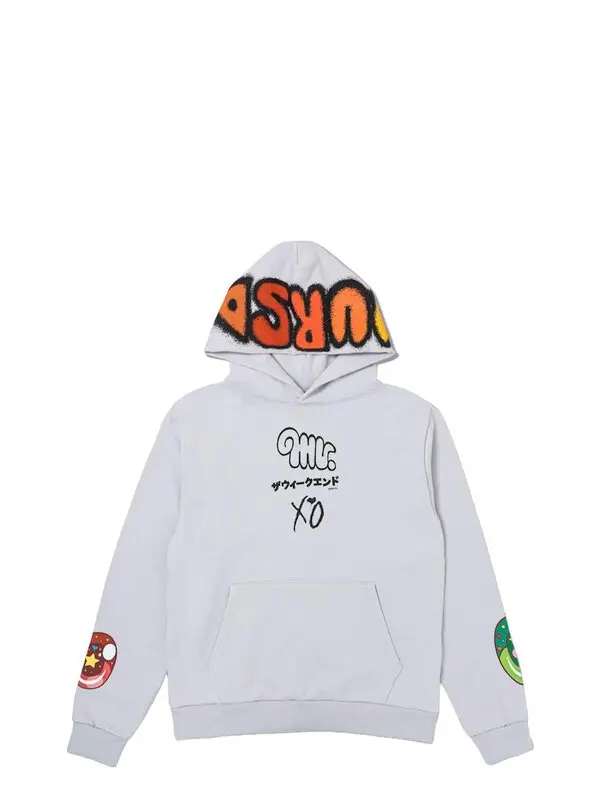 THE WEEKND X Mr. Thursday Logo Hoodie - Gray