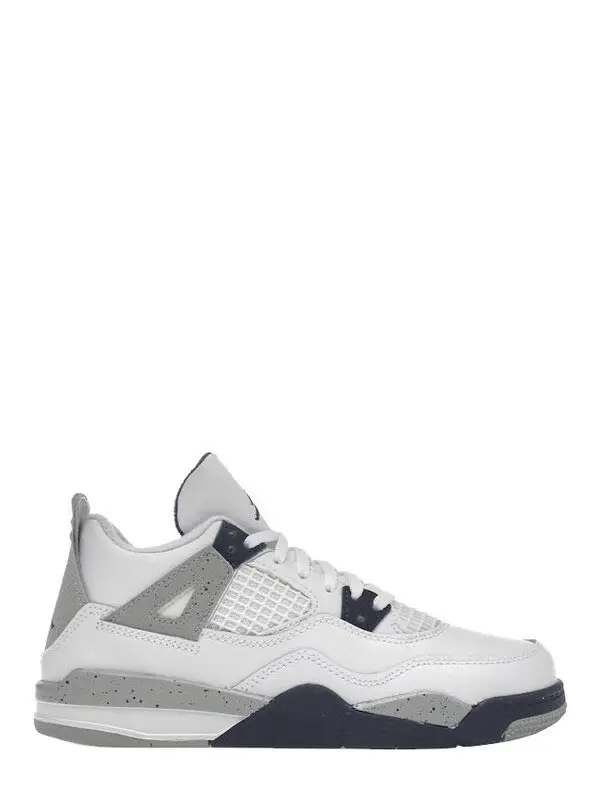 JORDAN 4 Retro Midnight Navy Ps - White/midnight Navy Blue/light Smoke Grey