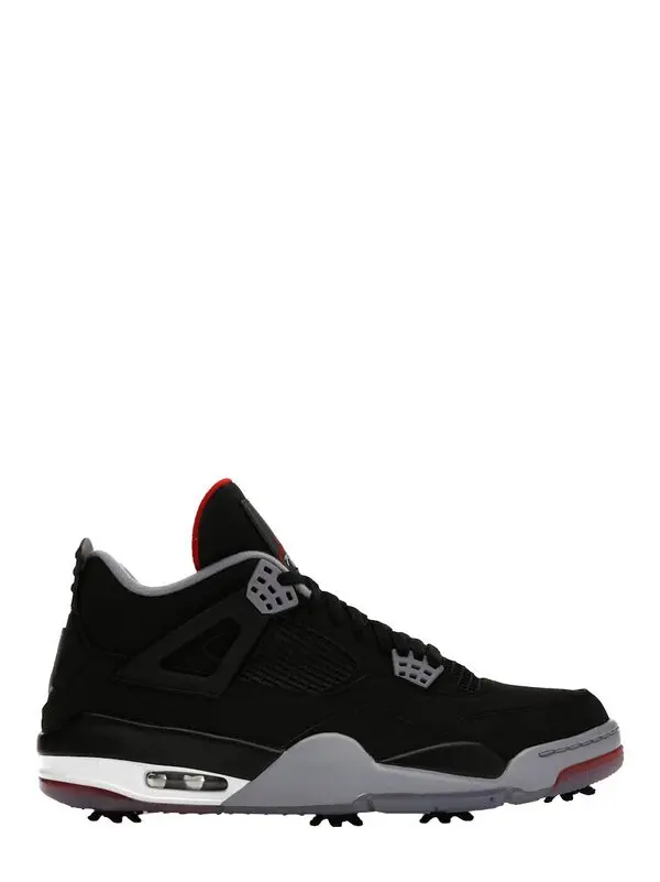 JORDAN Retro Golf Bred - Black/fire Red/cement Grey