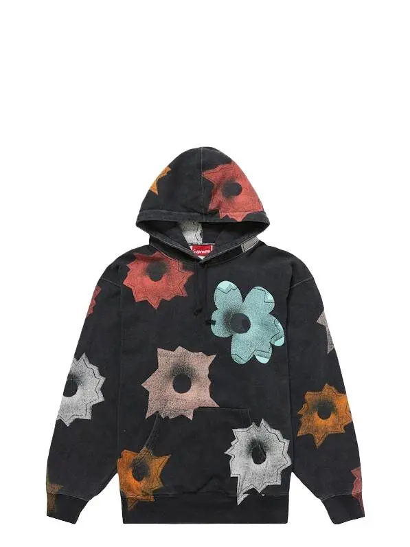 Supreme Nate Lowman Hooded Sweatshirt - Black