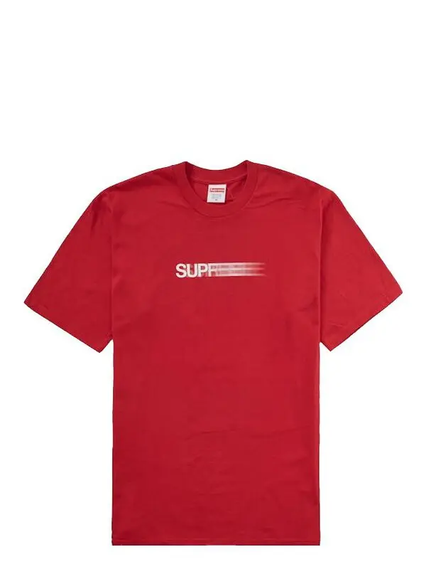 Supreme Motion Logo Tee Shirt - Red