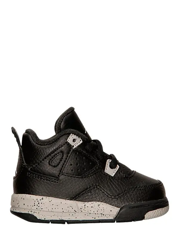 JORDAN 4 Retro Sneakers - Black/tech Grey/white