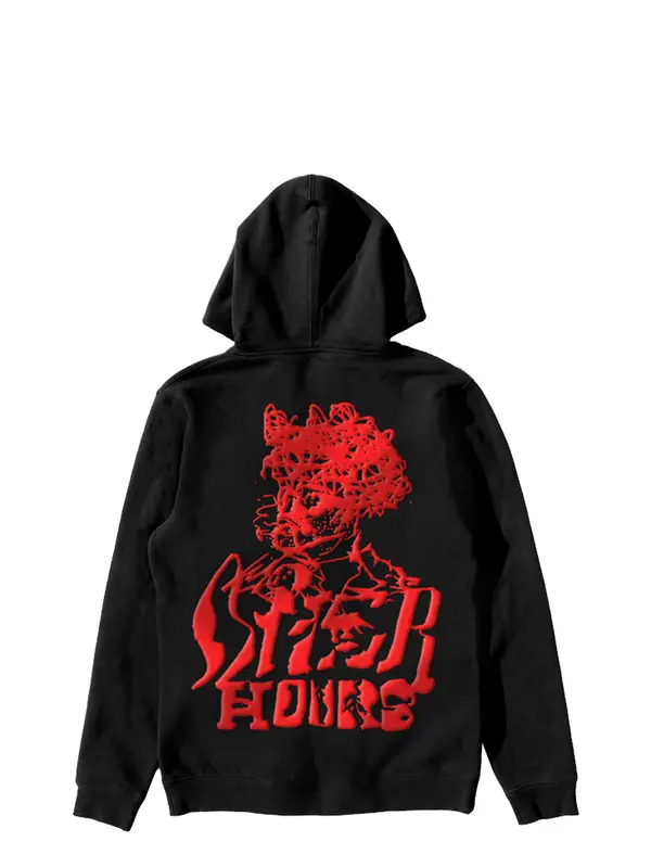 THE WEEKND Psychotic Pullover Hoodie - Black