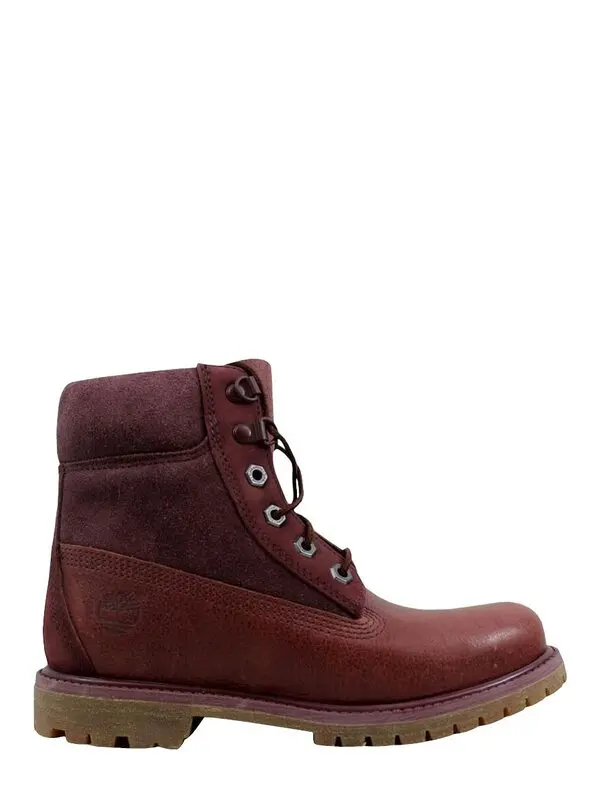 Timberland 6" Premium D Ring Boots - Burgundy