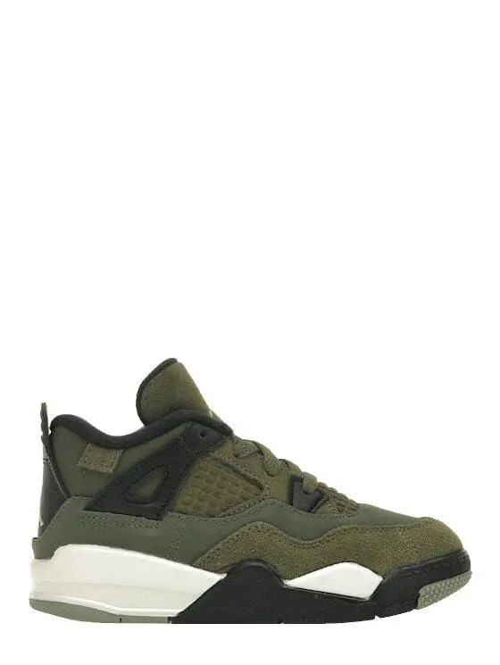 JORDAN 4 Retro Se Craft Sneakers - Medium Olive/pale Vanilla/khaki