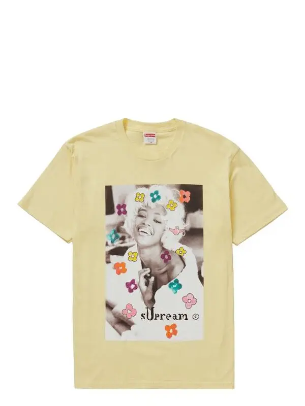 Supreme Naomi Tee Shirt - Pale Yellow