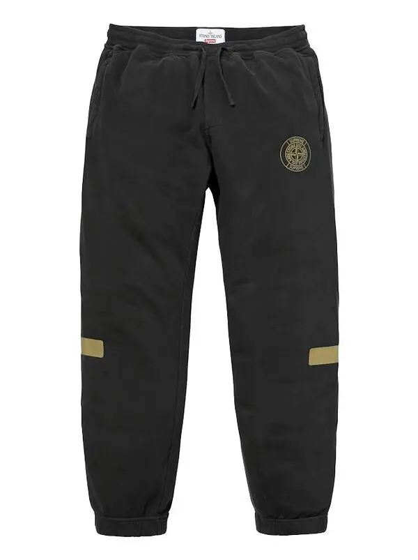 Supreme Stone Island Sweatpant - Black