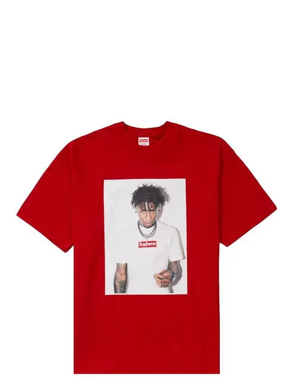Supreme Nba Youngboy Tee Shirt - Red