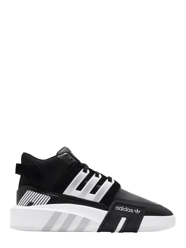 Adidas Eqt Bask Adv V2 Sneakers - Core Black/silver Metallic/footwear White