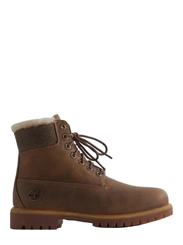 Timberland 6" Premium Shearling Boots - Wheat