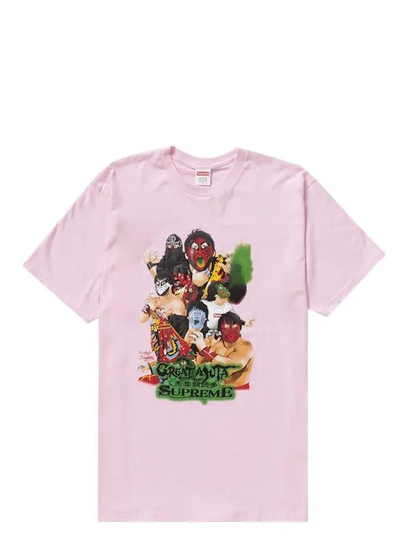 Supreme Muta Tee Shirt - Light Pink