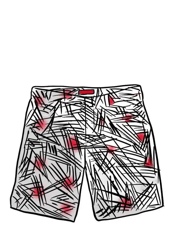 Supreme Work Short - Red