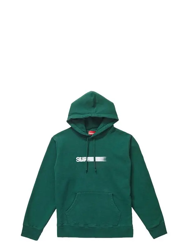 Supreme Motion Logo Hooded Sweatshirt - Light Pine
