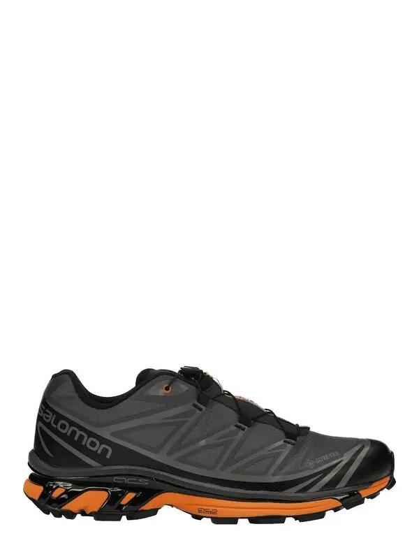 SALOMON Xt-6 Gore-tex Utility Sneakers - Black/ebony/marmalade