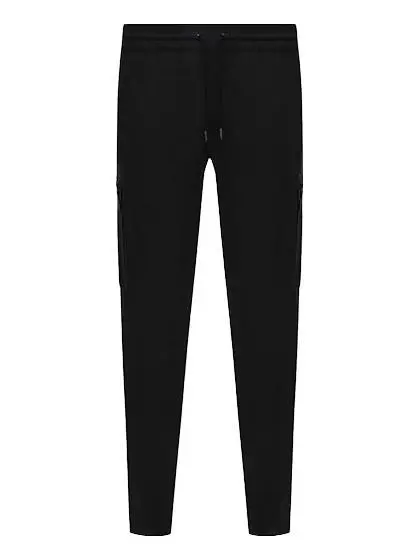 Burberry Stretch Wool Cargo Jogging Pants - Dark Gray