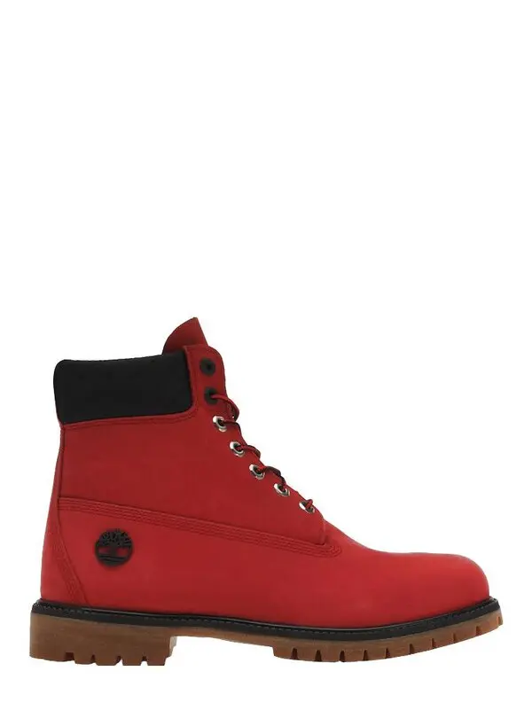 Timberland 6" Premium Boots - Red/black/gum