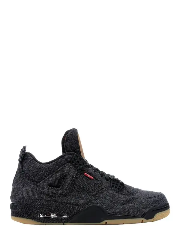 JORDAN X Levi's Air 4 Retro Sneakers - Black