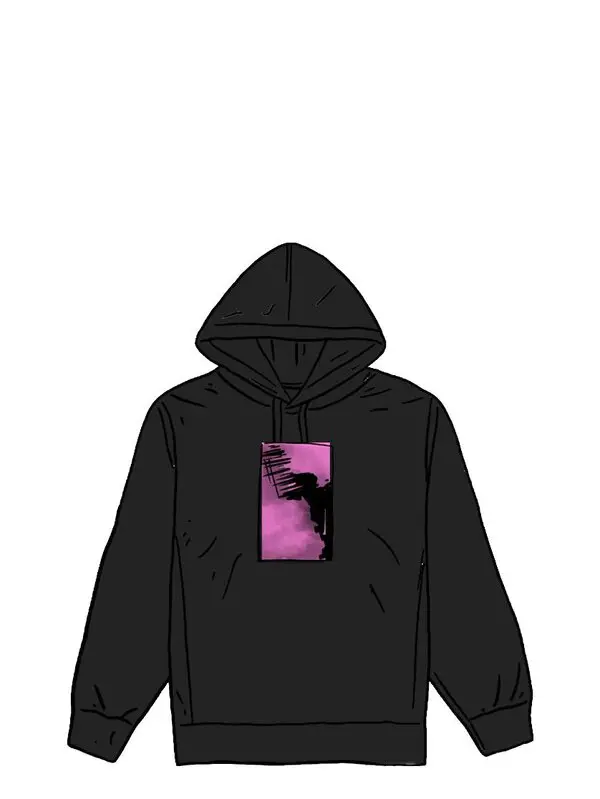 Supreme My Bloody Valentine Hooded Sweatshirt - Black