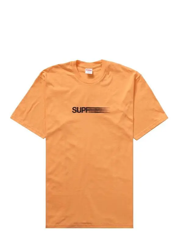 Supreme Motion Logo Tee Shirt - Peach