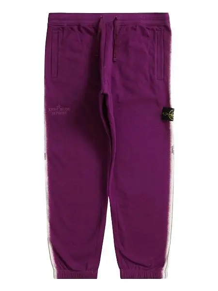 Supreme Stone Island Stripe Sweatpant - Purple
